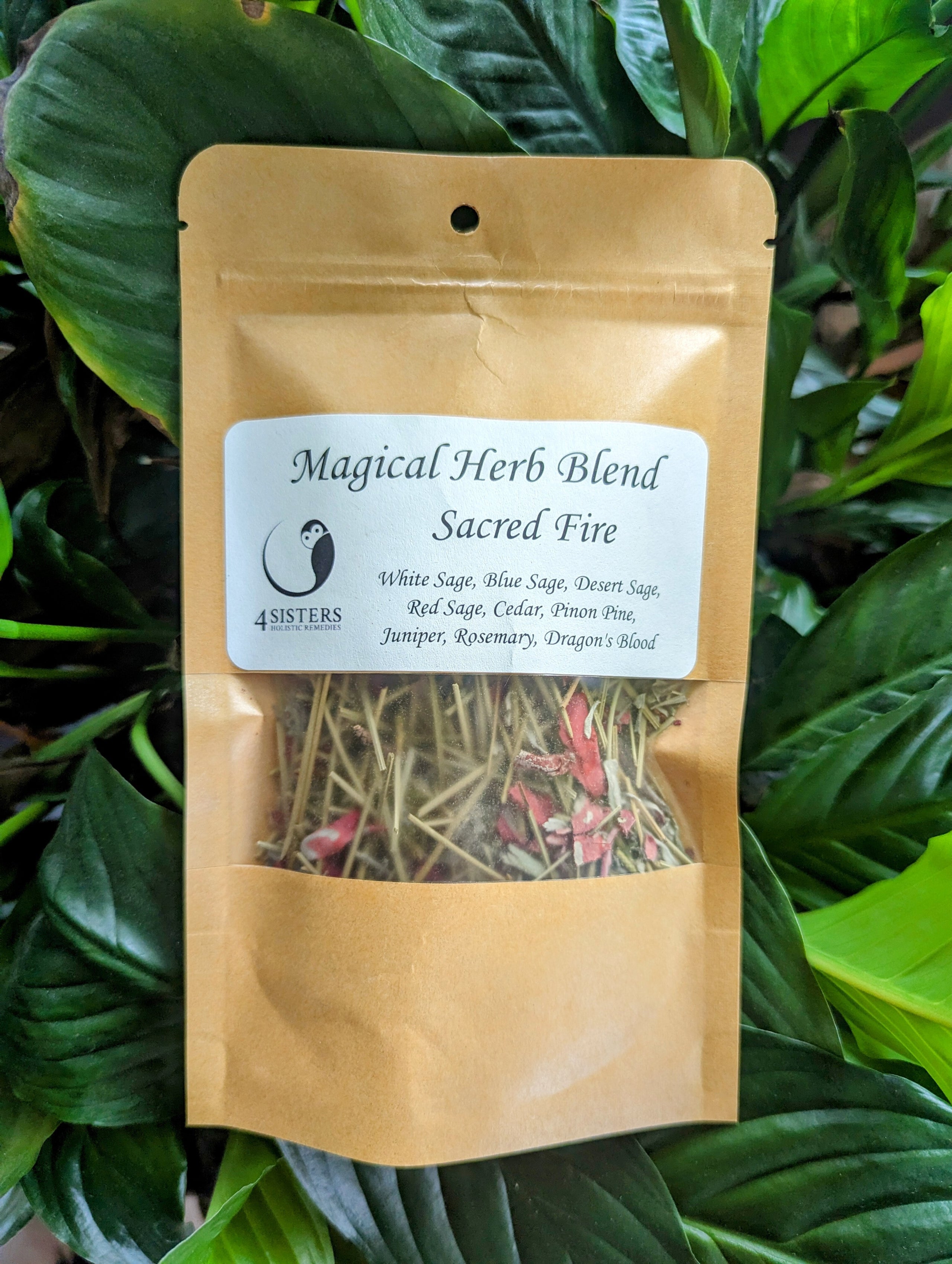 Sacred Fire - Magical Herb Blend | 4 Sisters Holistic Remedies